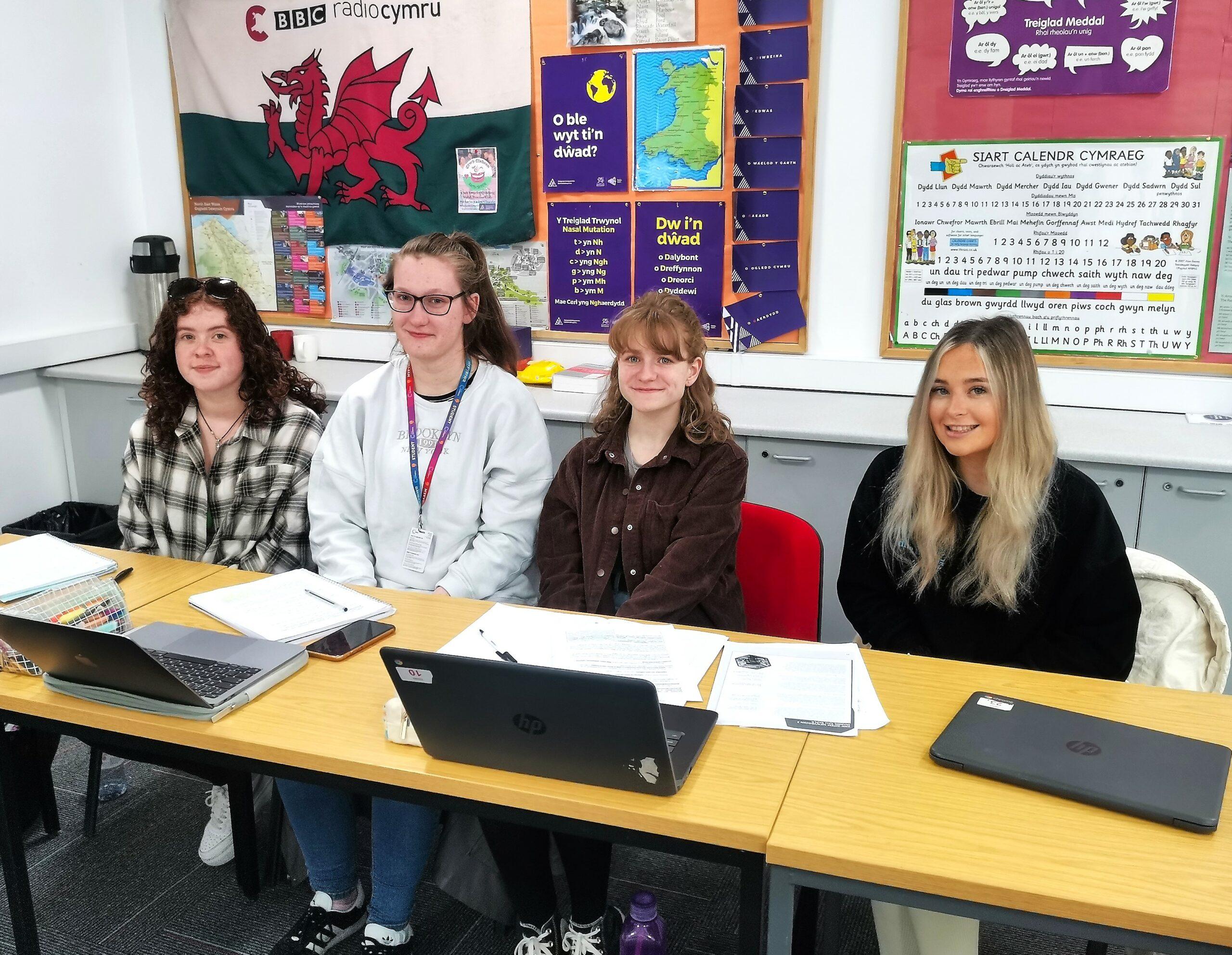 Students are working hard to meet an increase in demand for more Welsh ...