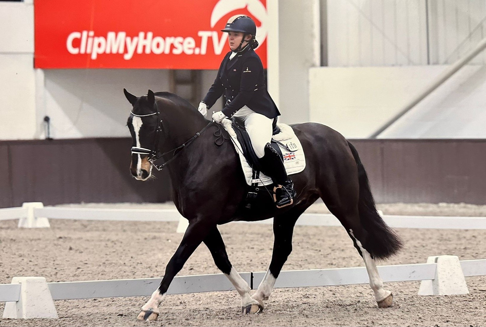 Golden girl Jess Pritchard rode to victory in a prestigious equestrian ...