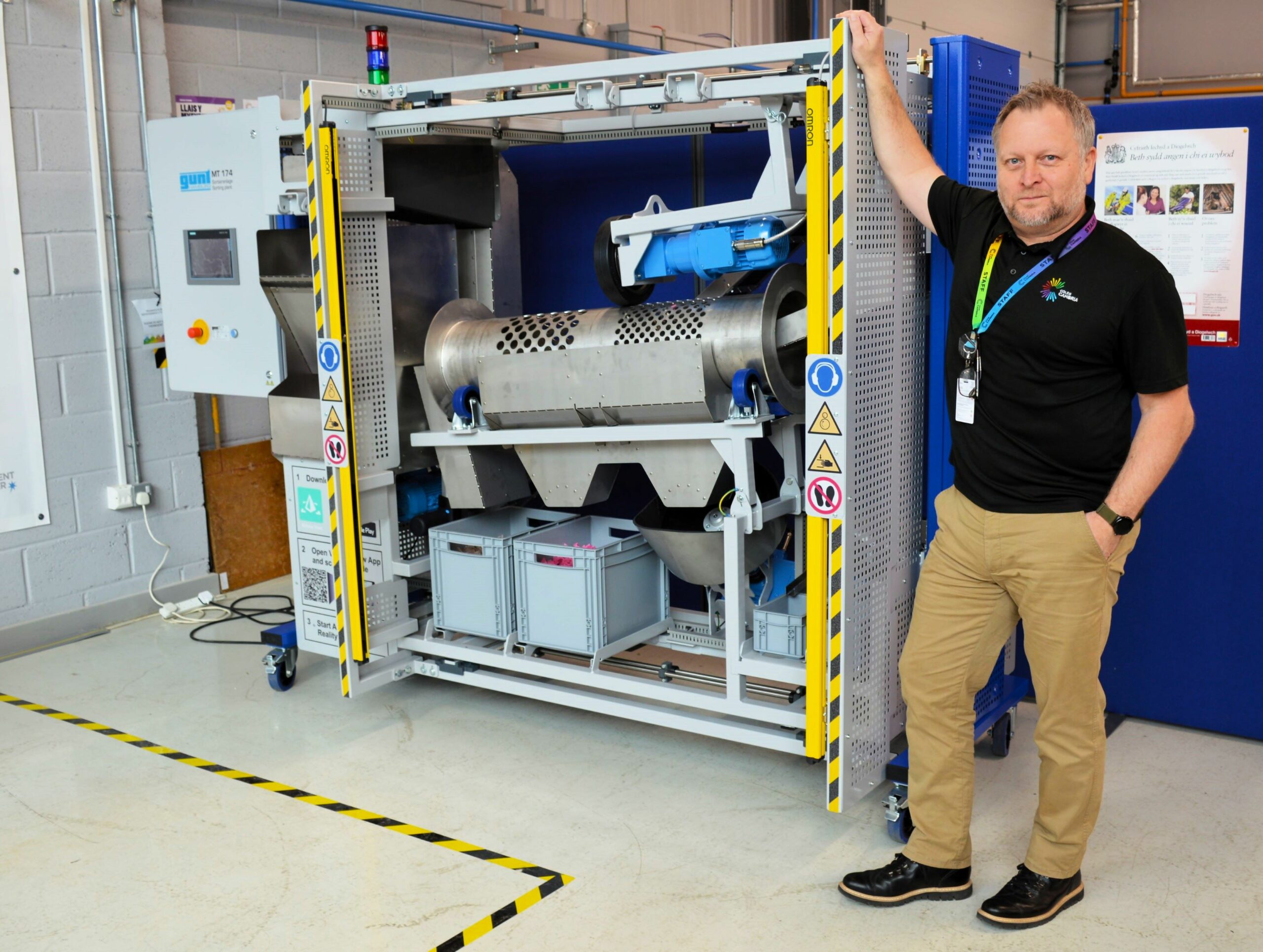 A SKILLS factory unveiled groundbreaking new technology that will ...